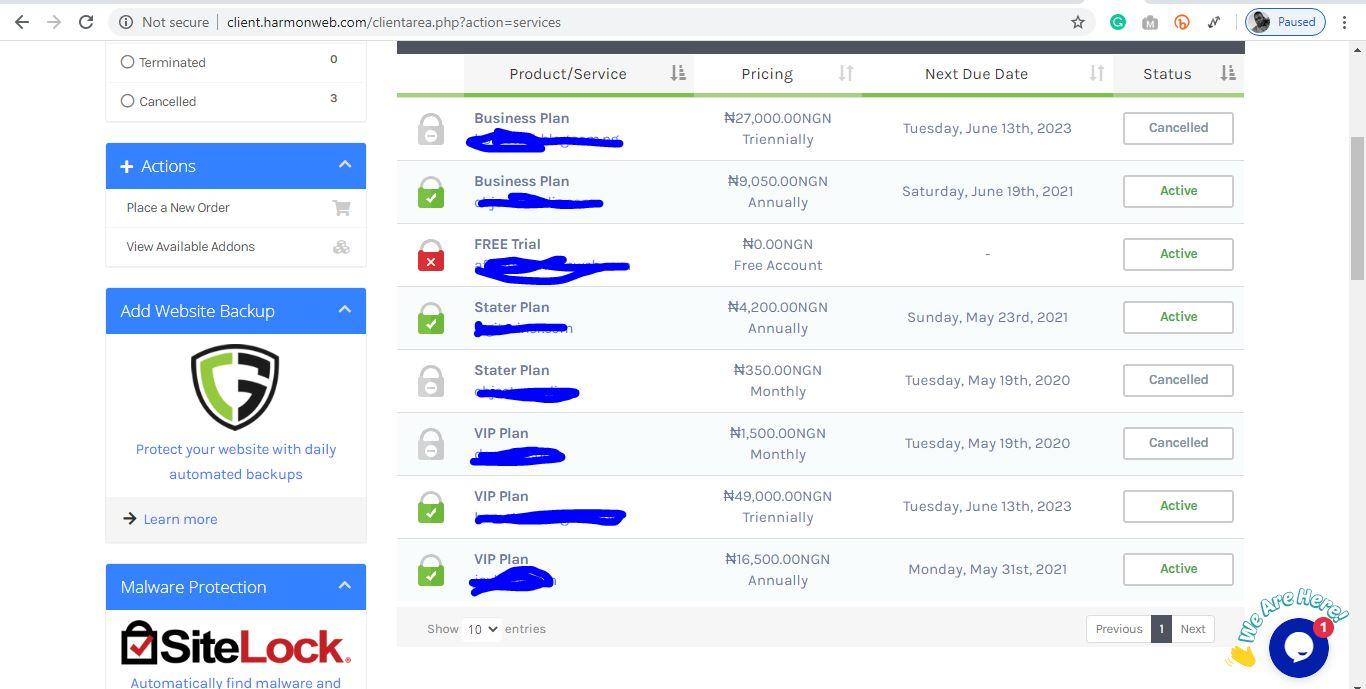 How To Login To Your cPanel From Your HarmonWeb Client Area | Harmon Web Blog