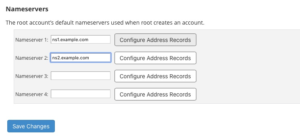 How to Configure DNS Nameservers with cPanel | HarmonWeb