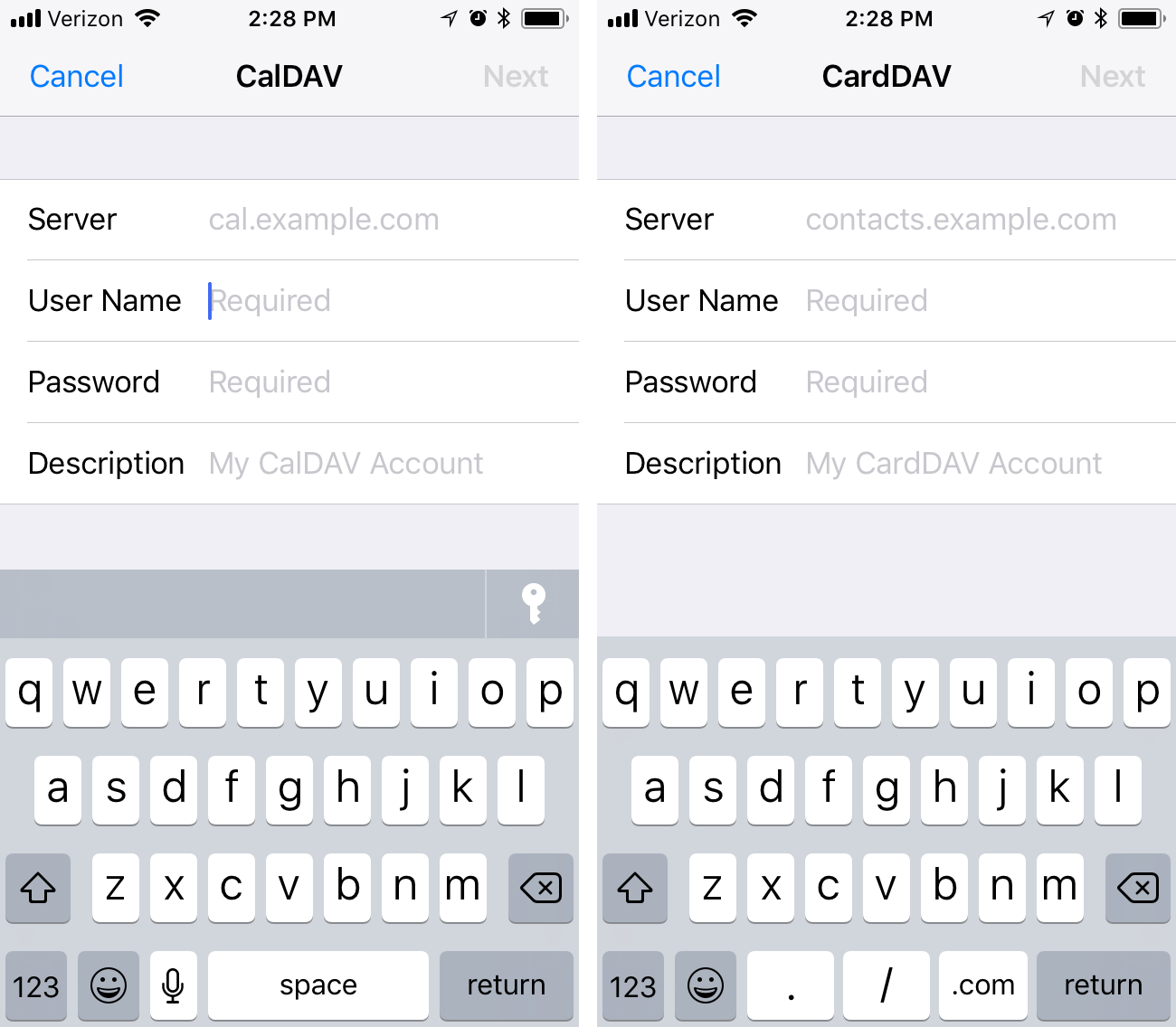 Using CalDAV Calendars and CardDAV Contacts in cPanel | HarmonWeb Blog
