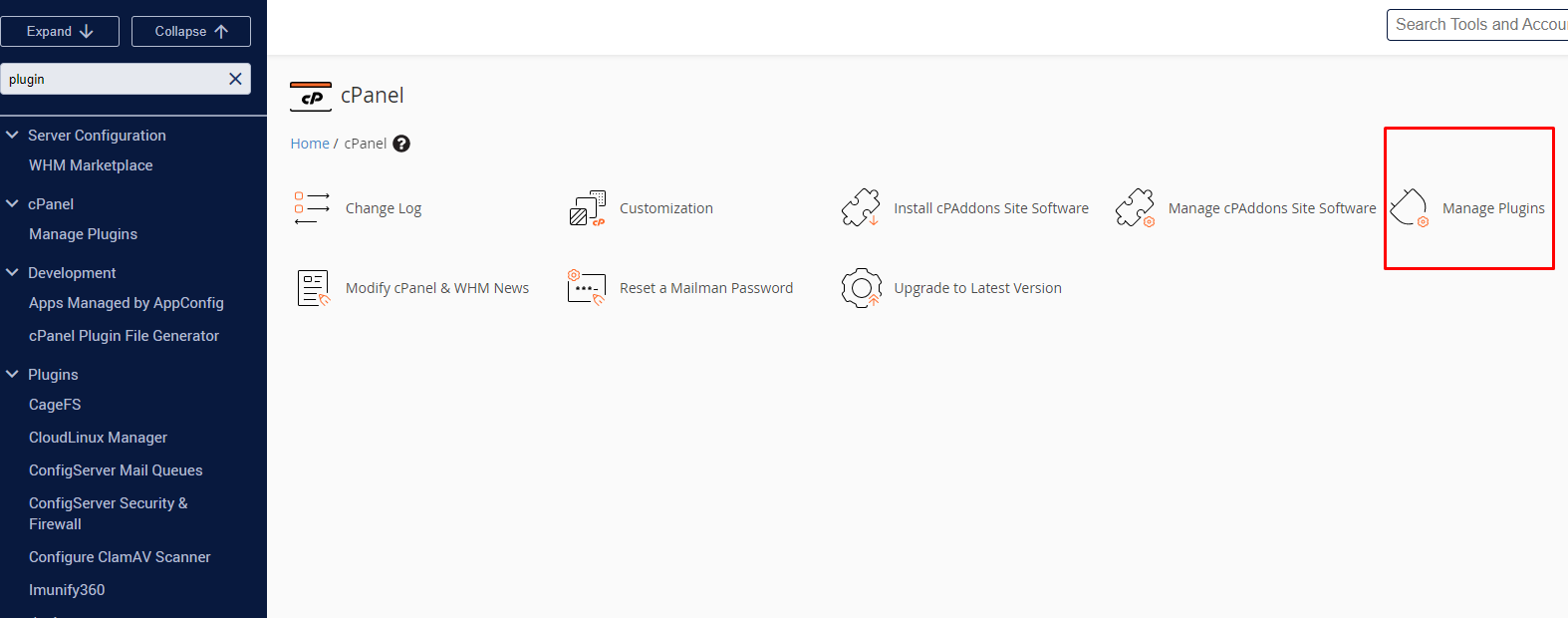 How To Install ClamAV Plugin On cPanel/WHM Server | HarmonWeb Blog