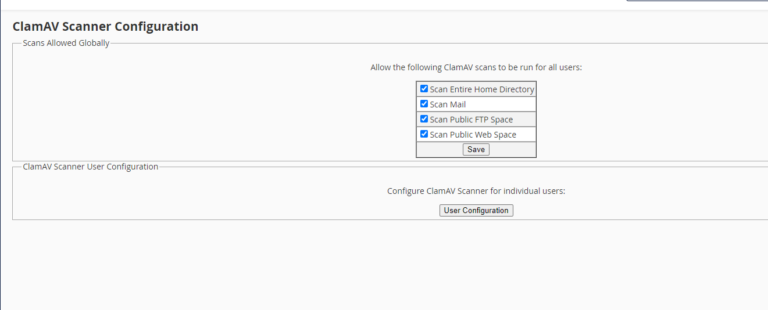 How To Install ClamAV Plugin On cPanel/WHM Server | HarmonWeb Blog