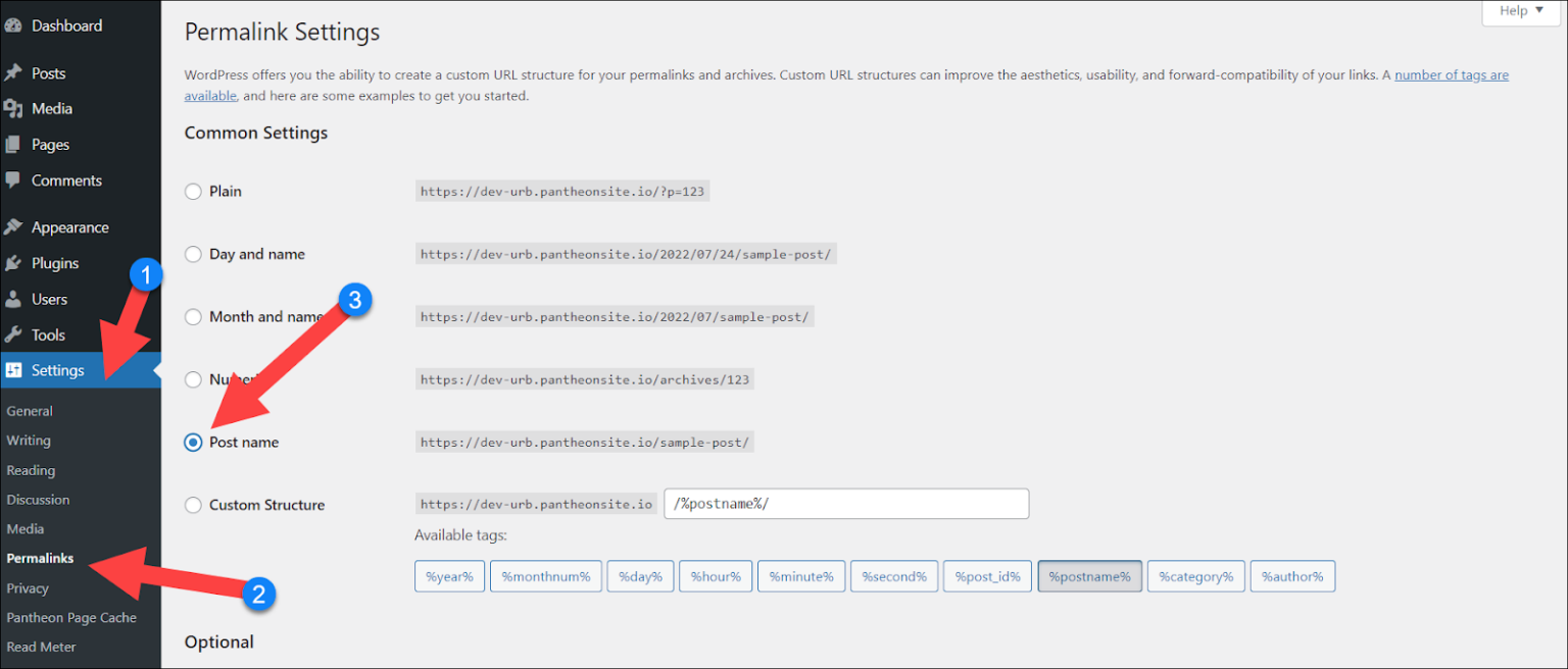 How to Remove Numbers from WordPress URLs | HarmonWeb Blog