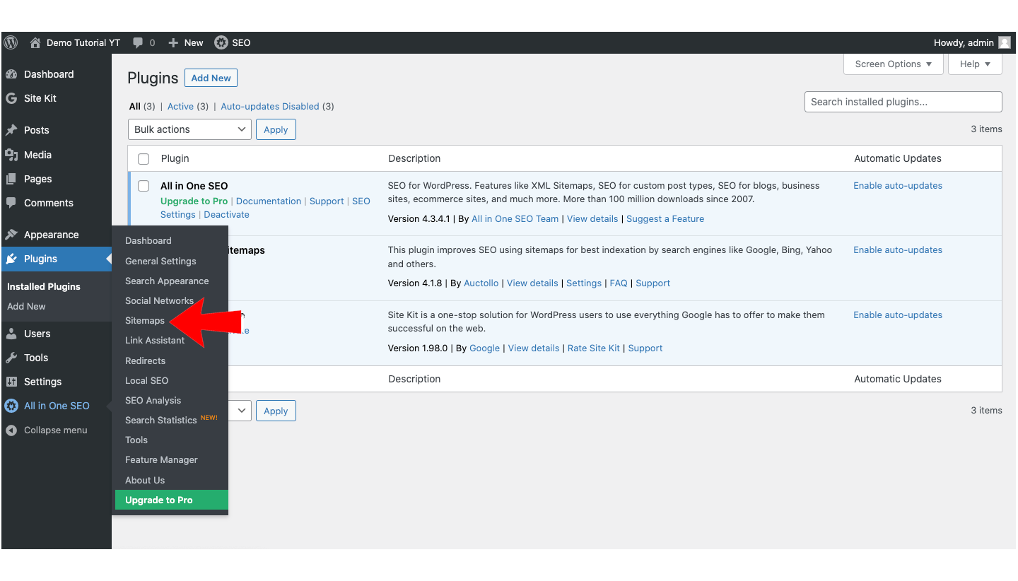 How to Create and Submit Sitemap to Google Search Console in WordPress ...