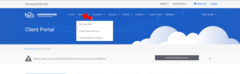 How to Login to cPanel From Your HarmonWeb Client Area | HarmonWeb Blog