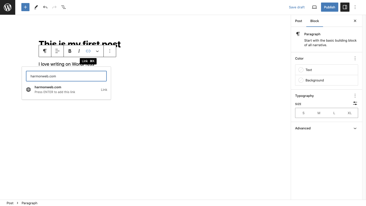 How To Create A Post In WordPress | HarmonWeb Blog