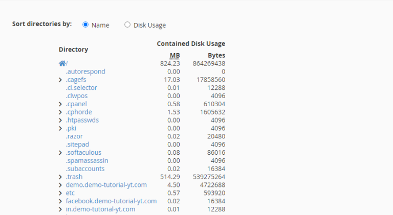 How to Check Disk Space in cPanel | HarmonWeb Blog